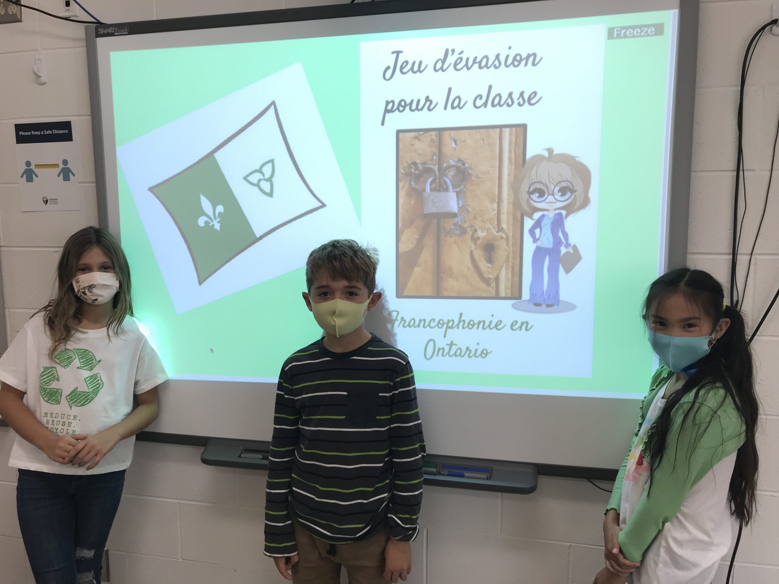 Staff and Students Celebrate Franco-Ontarian Day! - Sudbury Catholic ...