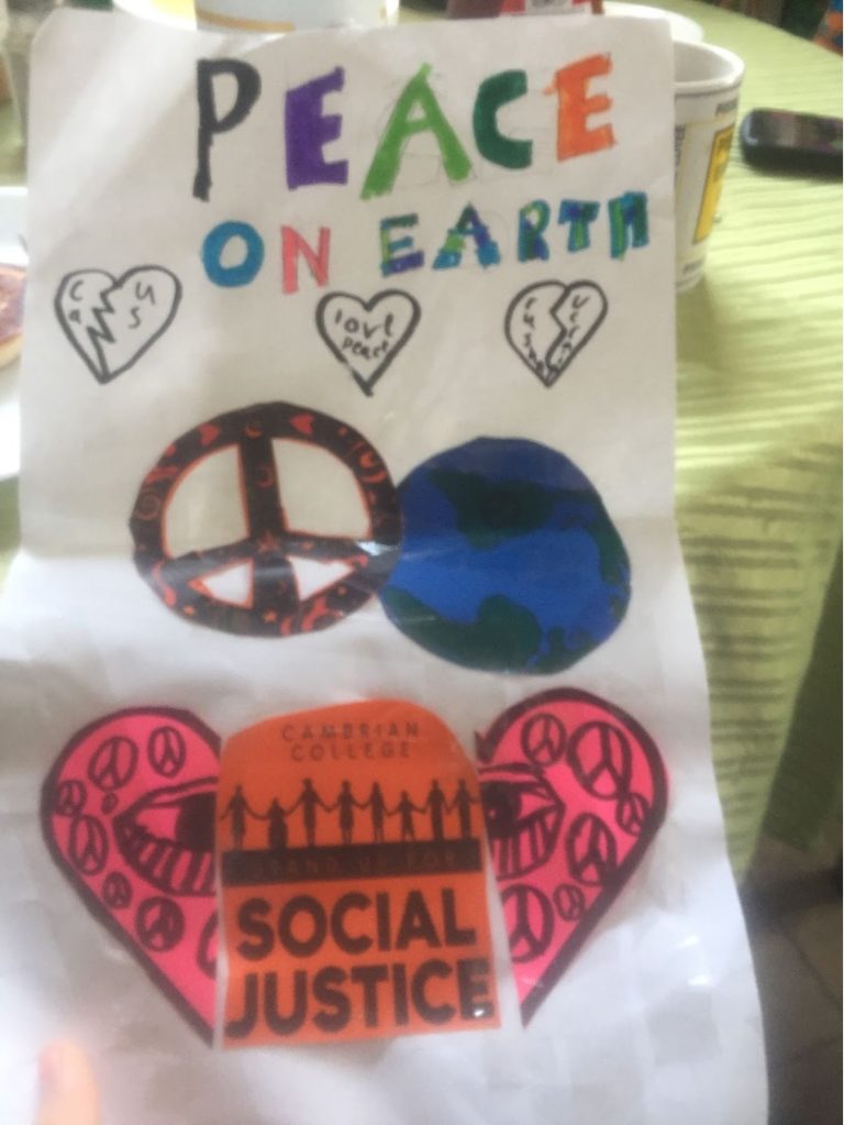 Grades 5-6 Students Learn how to Make a Social Justice Poster ...