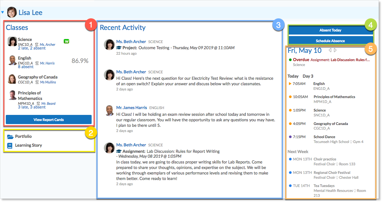 Edsby for Parents - Sudbury Catholic District School Board